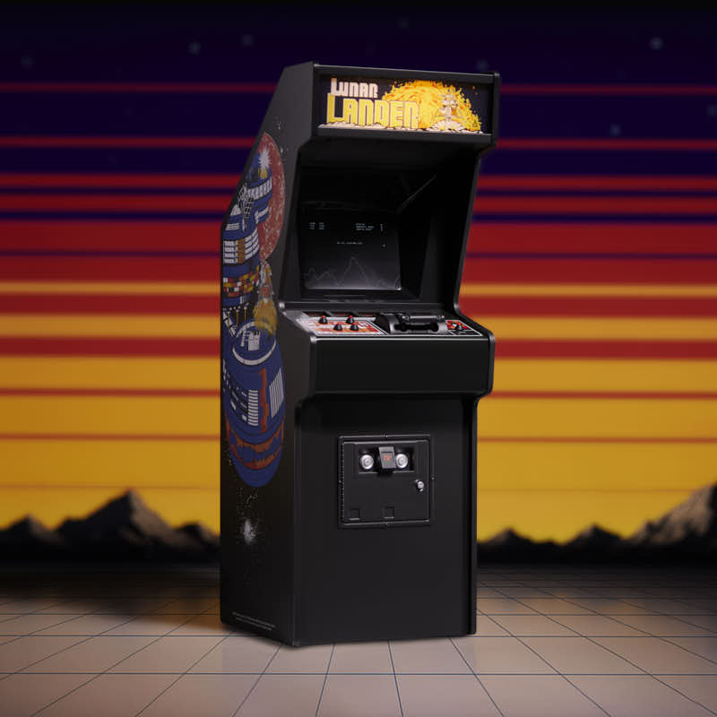 Official Atari: Lunar Lander Quarter Arcade Collectors Edition ...