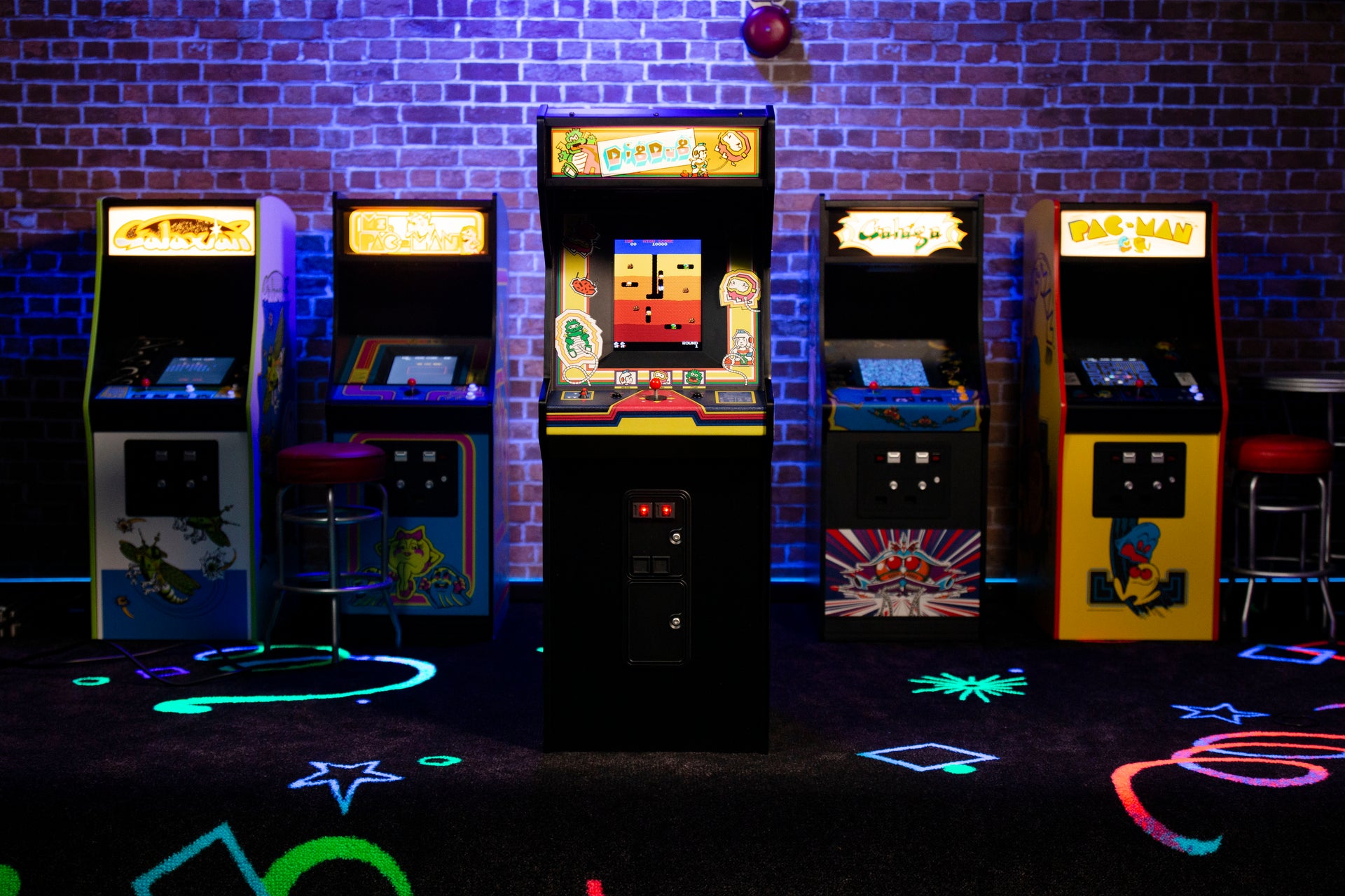 Official Dig Dug Quarter Size Arcade Cabinet (SOLD OUT)