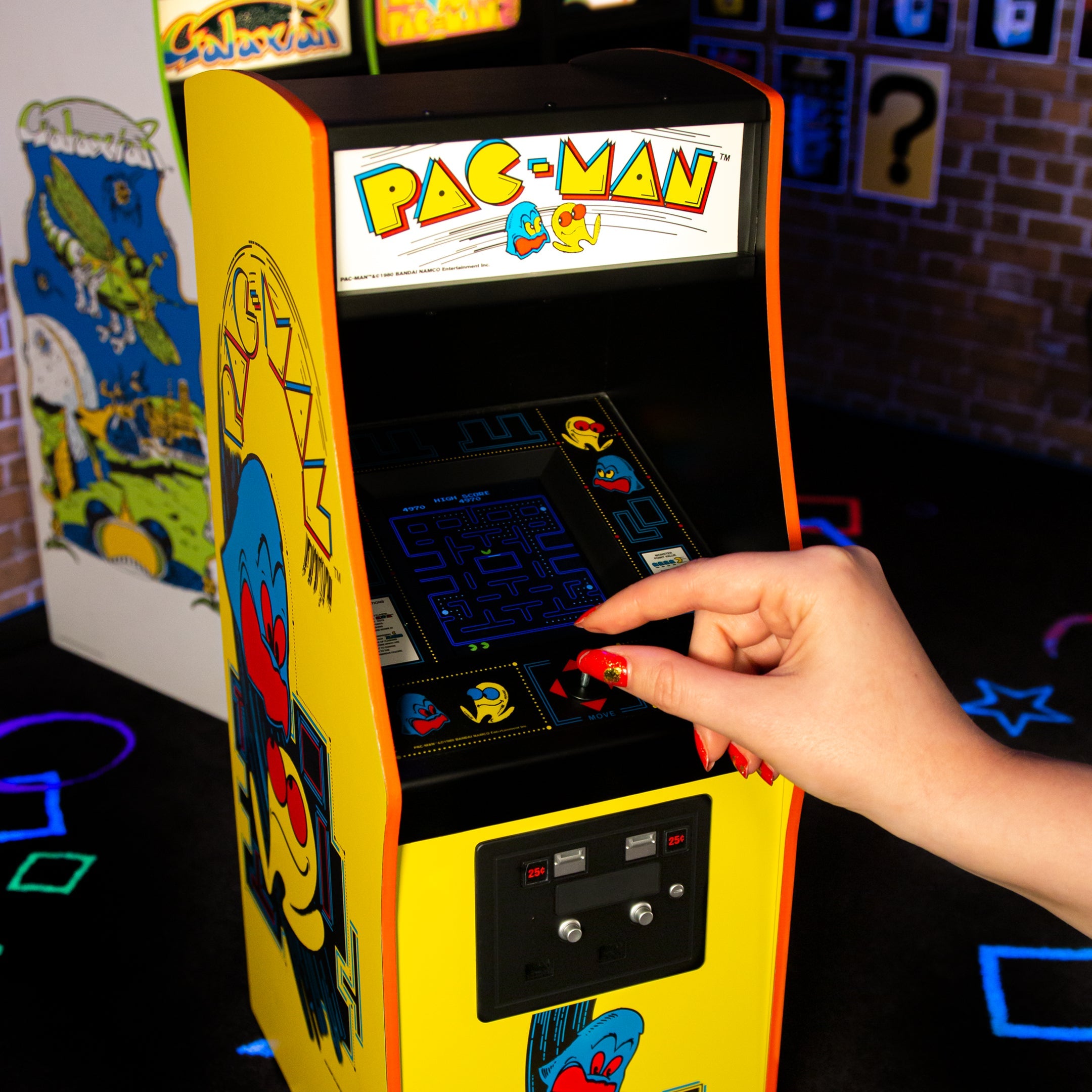Official Pac-Man Quarter Size Arcade Cabinet (SOLD OUT)